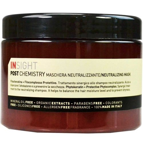 Insight POST CHEMISTRY Neutralizing Mask 500ml | Kosmetyki \ Maski | Profesjonalne kosmetyki do ...